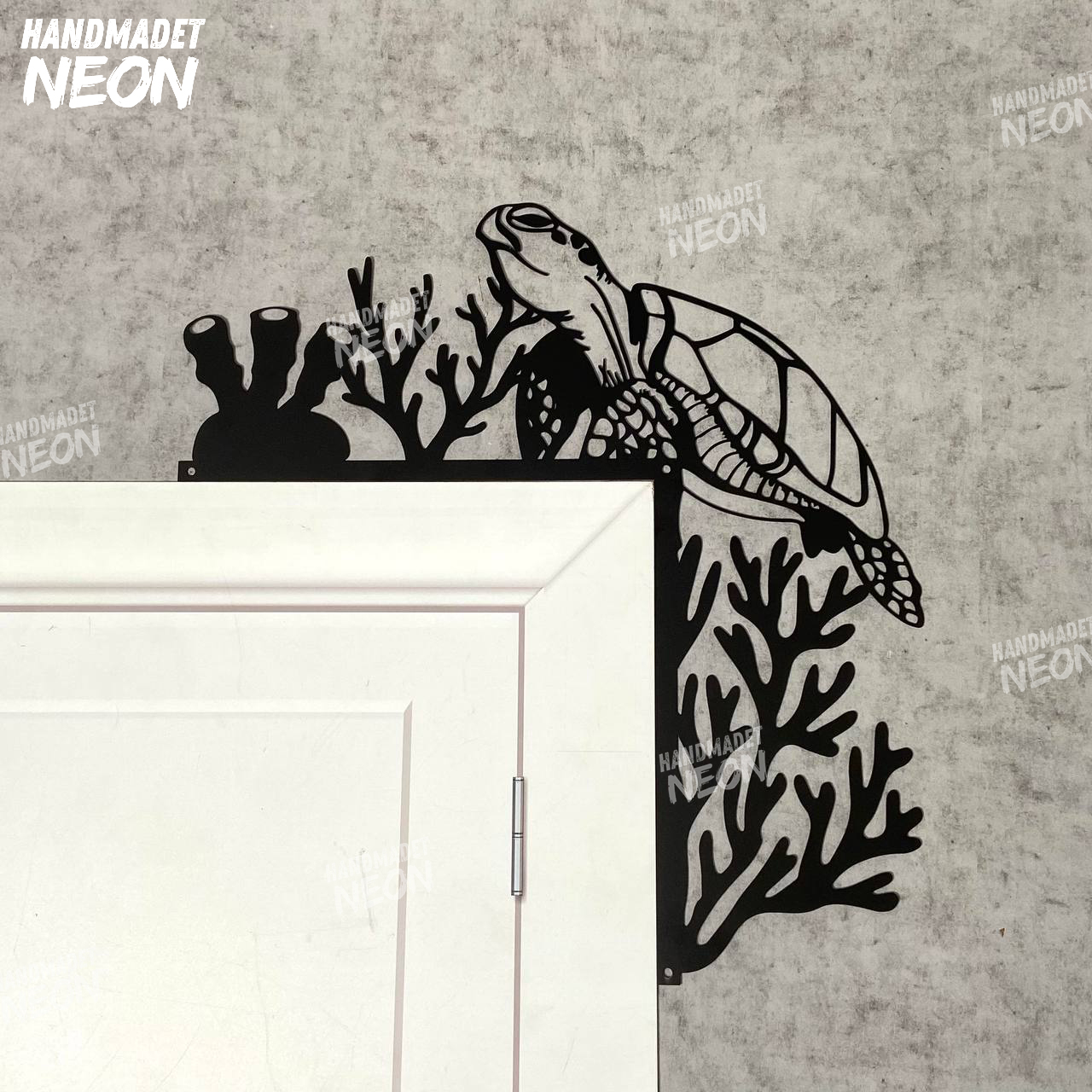 Personalized Turtle Door Corner Sign – HandmadeT Neon Sign