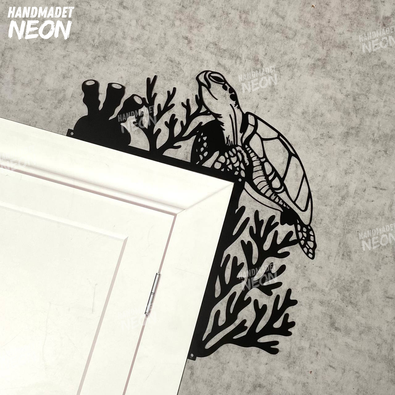 Personalized Turtle Door Corner Sign – HandmadeT Neon Sign