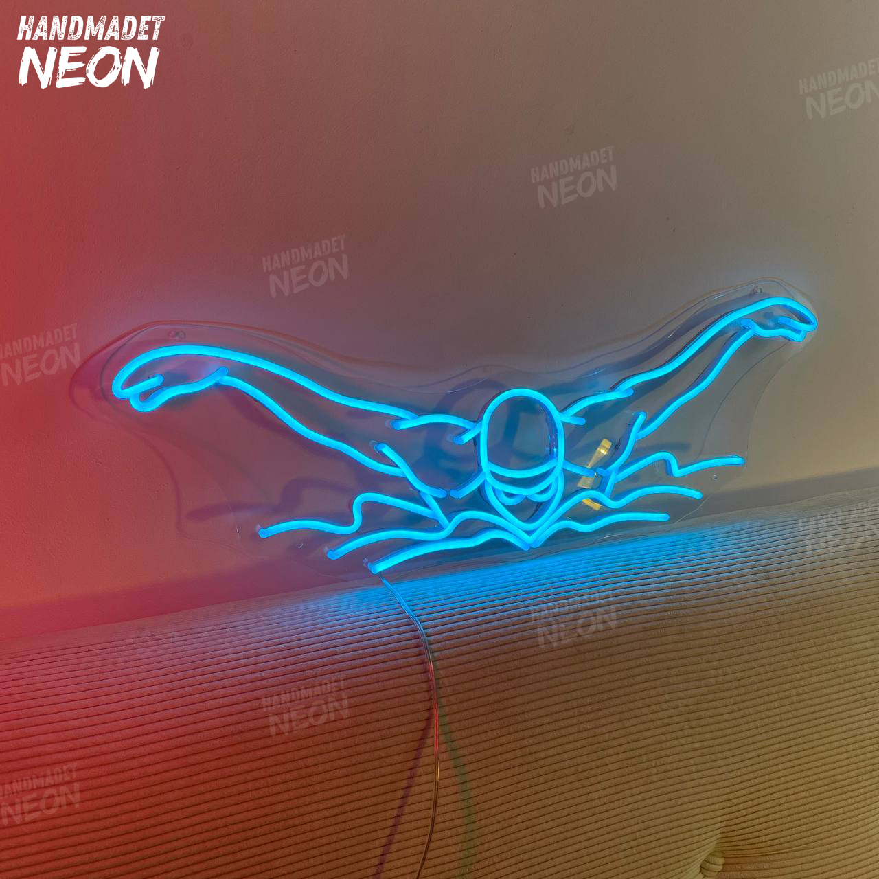 Swimmer Neon Sign – HandmadeT Neon Sign